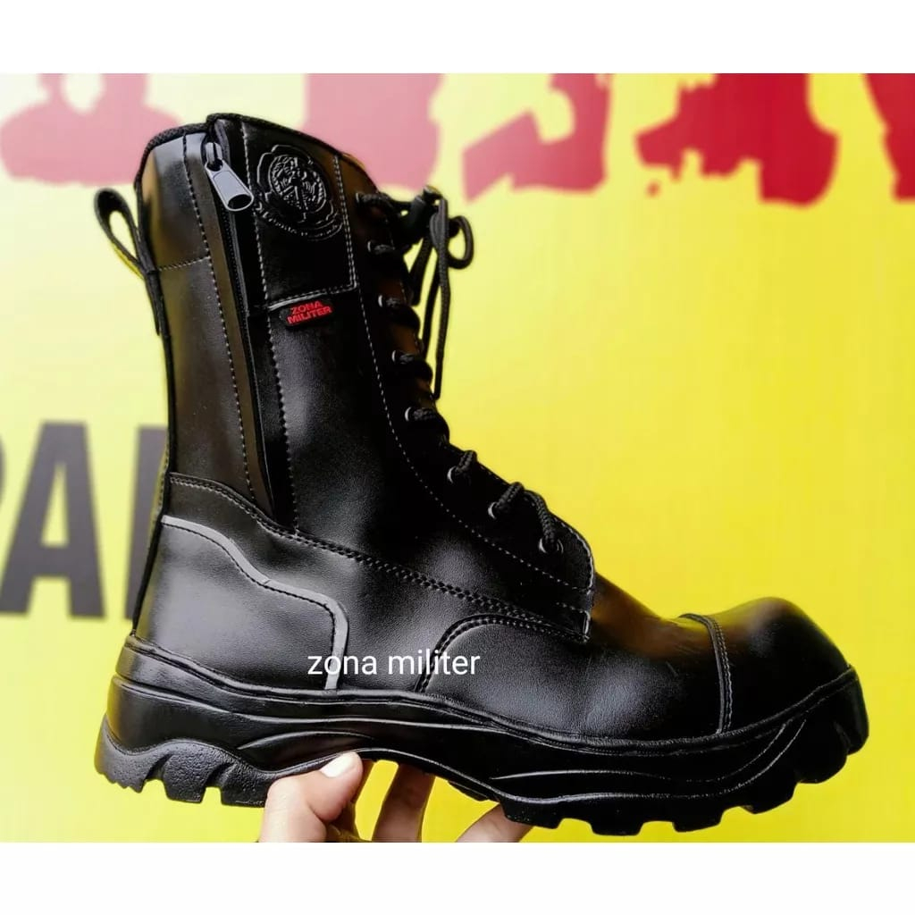 Jual Sepatu Pdl Safety Damkar Untuk Petugas Pemadam Kebakaran - Hitam bahan sintetis bisa cod ...