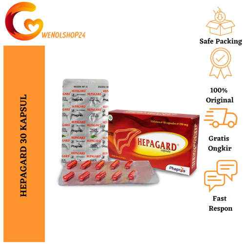 Jual Hepagard 30's Kapsul Phapros / Vitamin Hati / Vitamin Liver ...