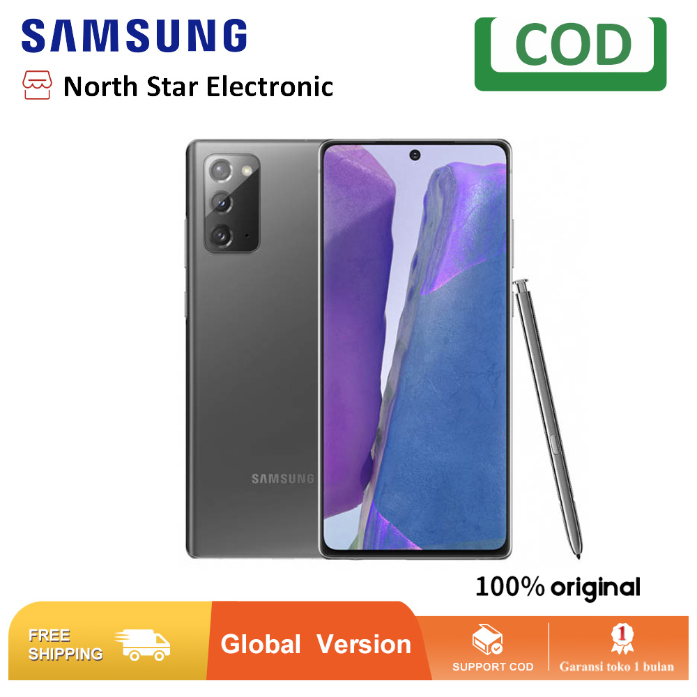 Jual SAMSUNG GALAXY NOTE 20 RAM 8GB 256GB SEKEN ORIGINAL | Shopee Indonesia