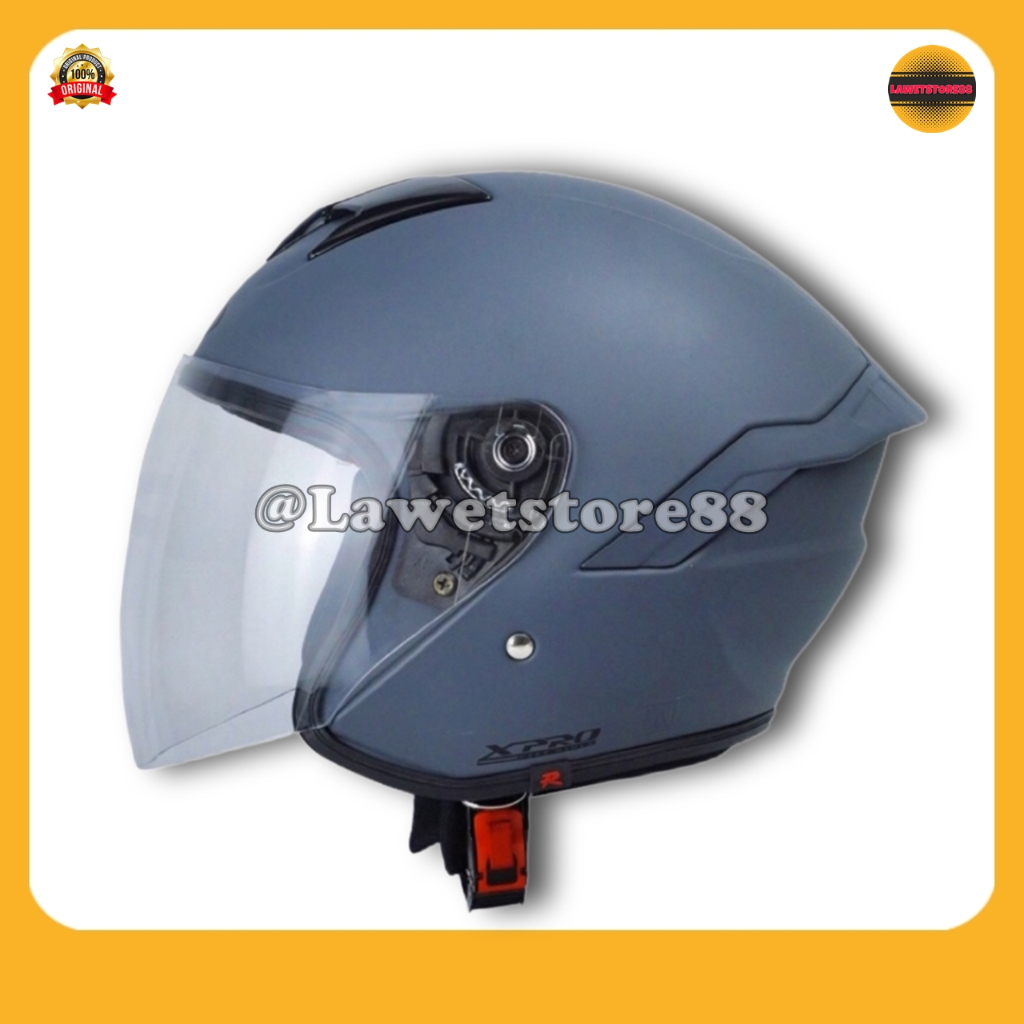 Jual Helm Sepeda Motor Half Face Rsix Xpro Solid Polos Paket Ganteng ...