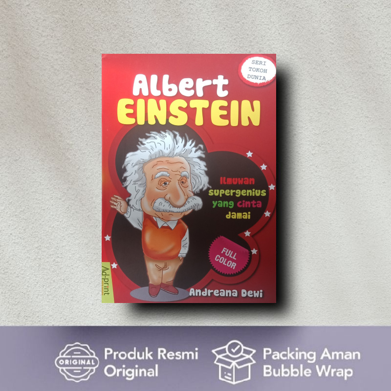 Jual Buku seri tokoh dunia:albert einstein (full colour) | Shopee Indonesia
