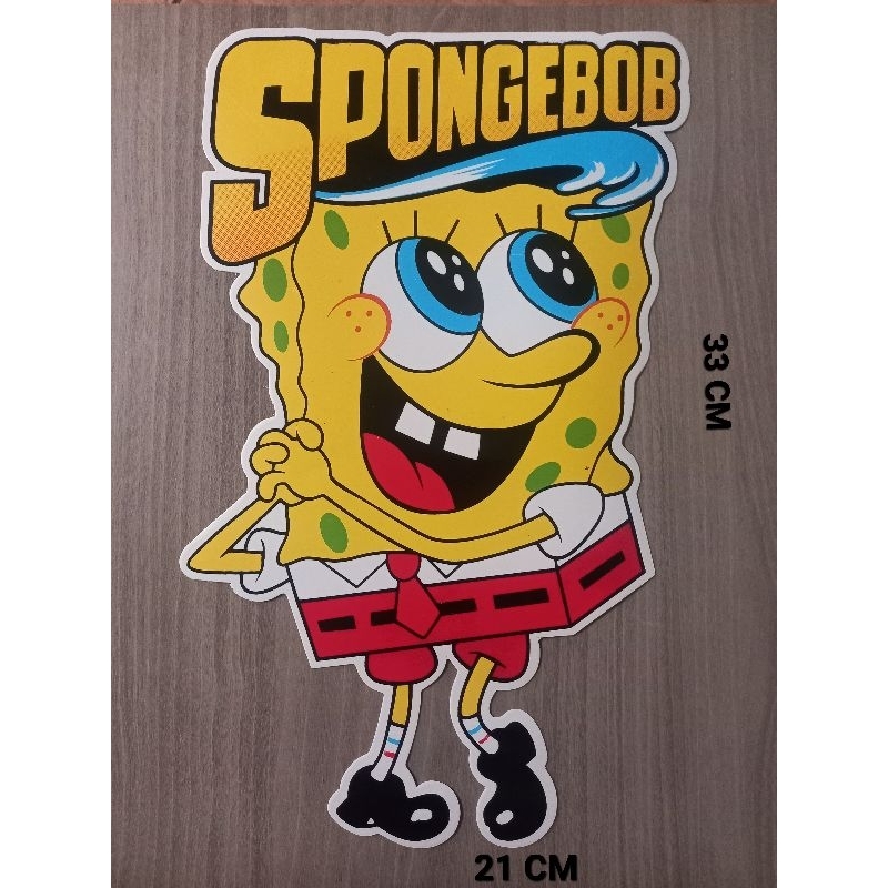 Jual STIKER SPONGEBOB VINYL UKURAN BESAR | Shopee Indonesia