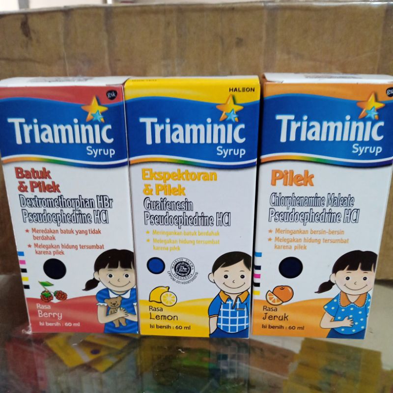 Jual Triaminic Sirup 60ml/Triaminic Batuk Pilek/Triaminic Pilek ...