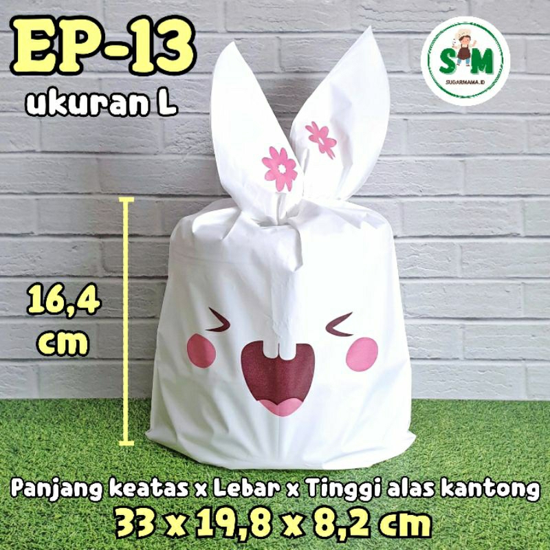 Jual Plastik ikat Lucu EP 13 (10pcs) Uk L / Besar Goodie bag Snack ...