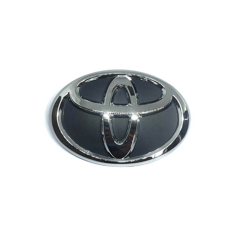 Jual Logo Emblem Toyota Hitam Chrome 15cm | Shopee Indonesia