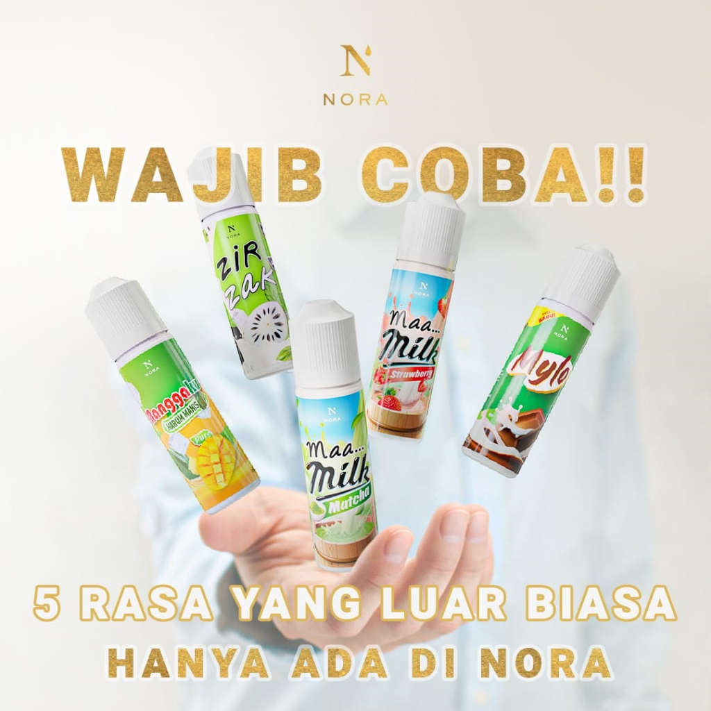 Jual Liquid nora Pisang Bana Beast Berry Boo Maa Milk Matcha Strawberry ...