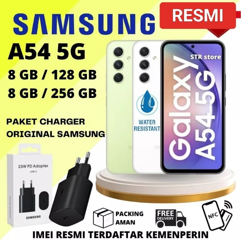 Jual SAMSUNG GALAXY A54 5G NFC RAM [ 8+128GB ] [ 8+256GB ] GARANSI ...
