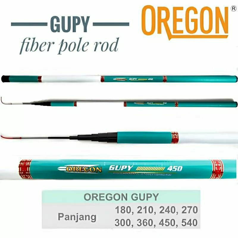 Jual joran oregon gupy/neon dan oregon bambu fiber tebal | Shopee Indonesia