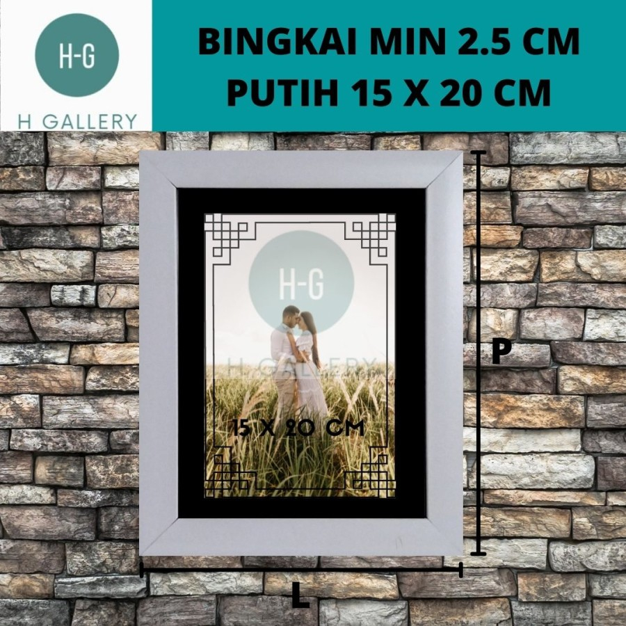 Jual 6R - BINGKAI / FIGURA FOTO BINGKAI 6R MINIMALIS (15 X 20 CM ...