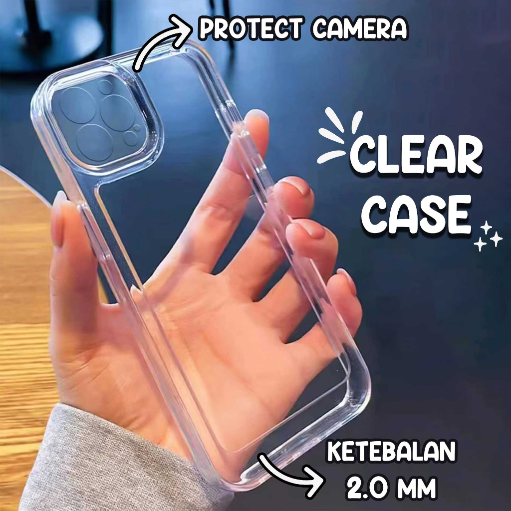 Jual Clear Case Softcase Bening Tebal XIAOMI REDMI NOTE 14 13 10 10A 10C NOTE 10 NOTE 10S NOTE ...