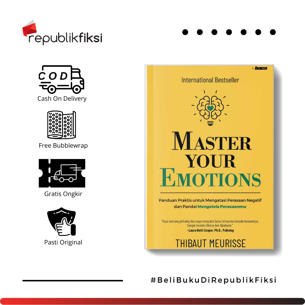 Jual Buku Master Your Emotions - Thibaut Meurisse - Baca | Shopee Indonesia Jual Buku Master Your Emotions - Thibaut Meurisse - Baca | Shopee Indonesia