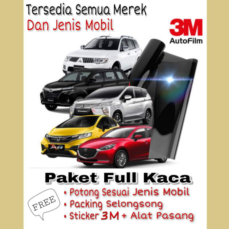Jual 3M Black Beauty Kaca Film Mobil Anti Panas Garansi Bisa Potong Berbagai Merek Dan Jenis ...