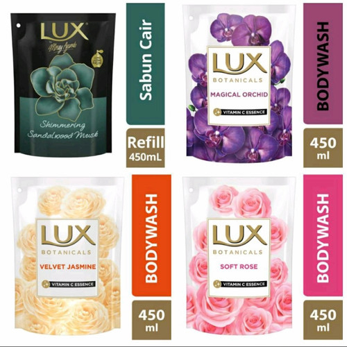 Jual Lux Botanicals Body Wash Refill 400ml | Shopee Indonesia