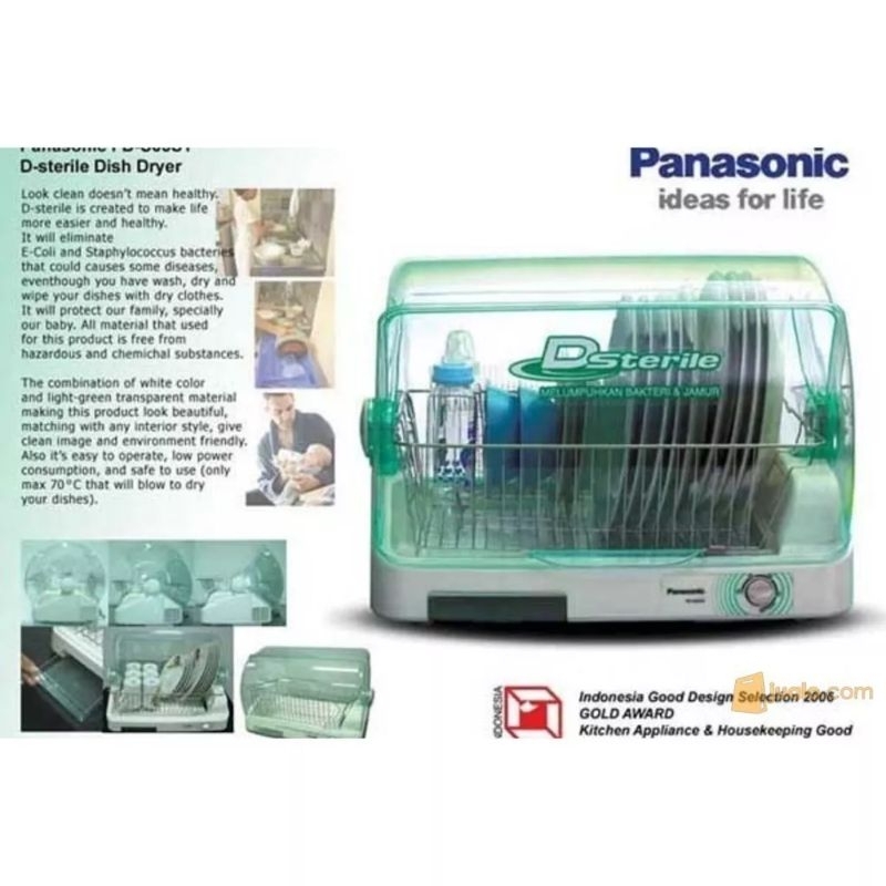 Jual Panasonic FDS03S1 - Dish Dryer (Sterilisasi Tempat Makan) | Shopee ...