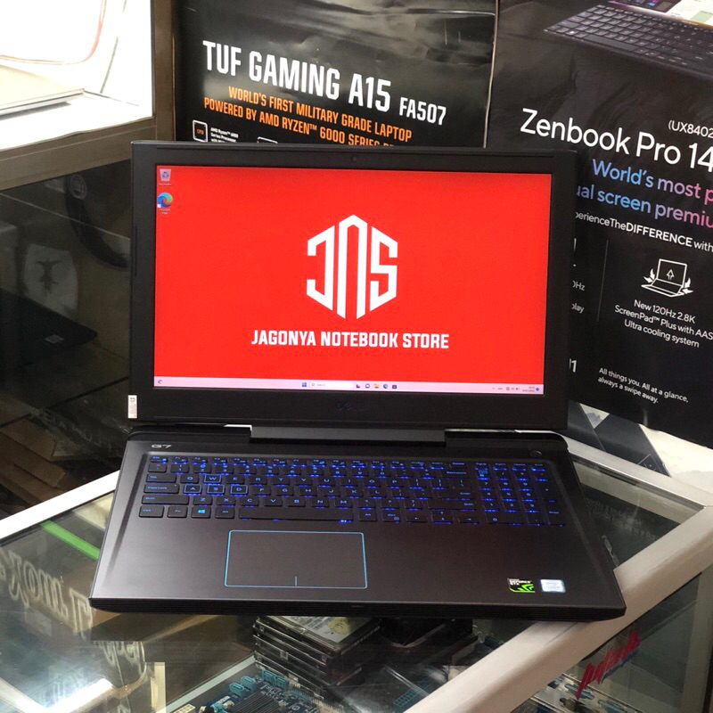 Jual DELL GAMING G7 7588 Intel core i5 8300H RAM 8G SSD 256GB HDD 1TB ...