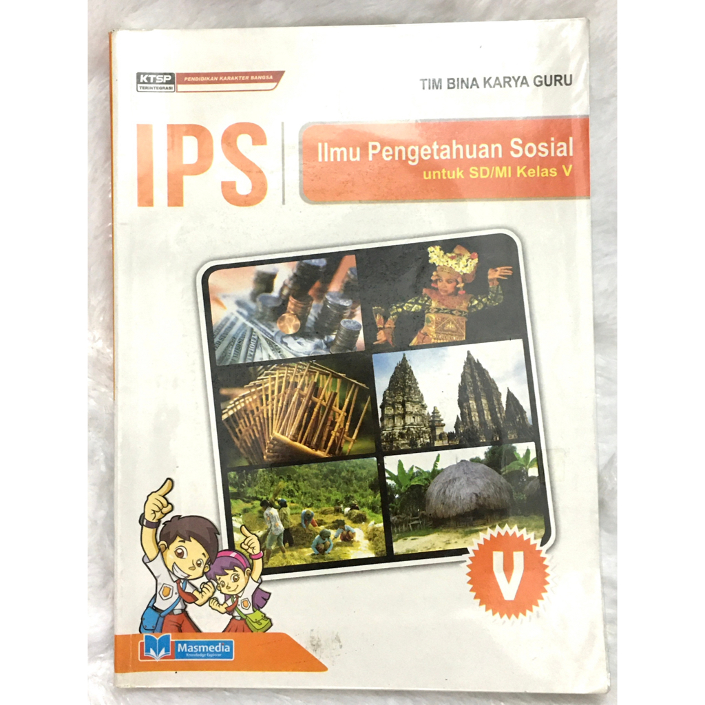 Jual Buku cetak ilmu pengetahuan sosial kelas 5/ Buku cetak IPS kelas 5 ...