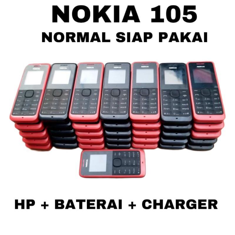 Jual HP NOKIA 105 NORMAL MURAH !!! | Shopee Indonesia