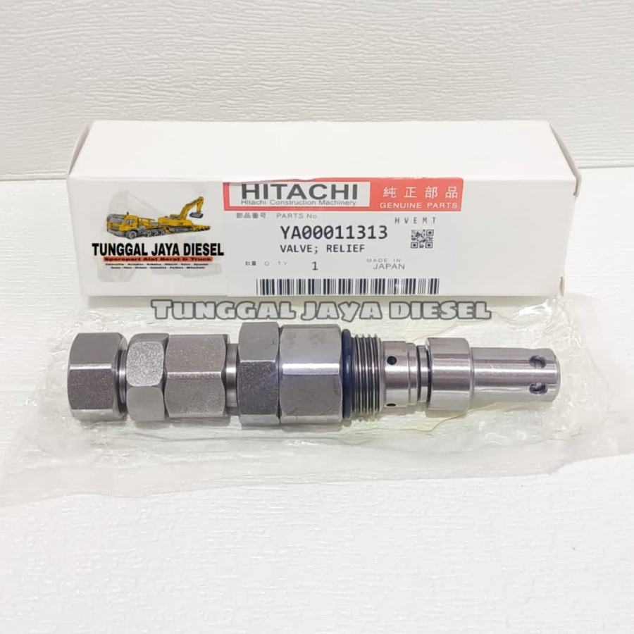 Jual Main Relief Valve Hitachi Zaxis200-5G Zaxis210-5G PN YA00011313 ...
