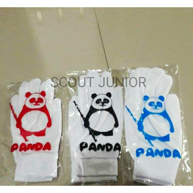 Jual ( 2 ) SARUNG TANGAN PANDA PASKIBRA SEPASANG | Shopee Indonesia