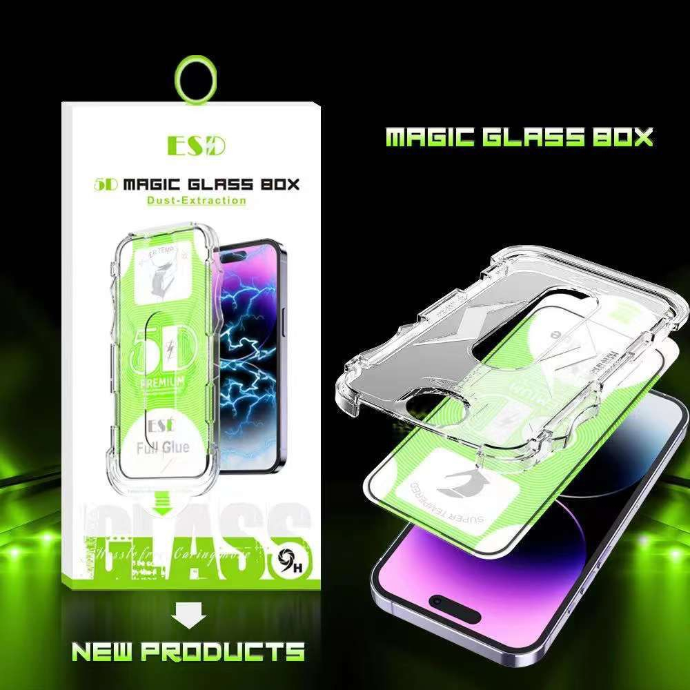 Jual TEMPERED GLASS LAYAR/PELINDUNG/ANTI GORES MAGIC GLASSBOX IP XR/X ...