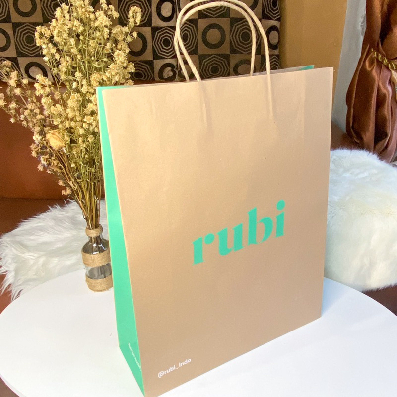 Jual Paperbag Rubi Original Store Shopping Bag Sepatu Mall | Shopee ...
