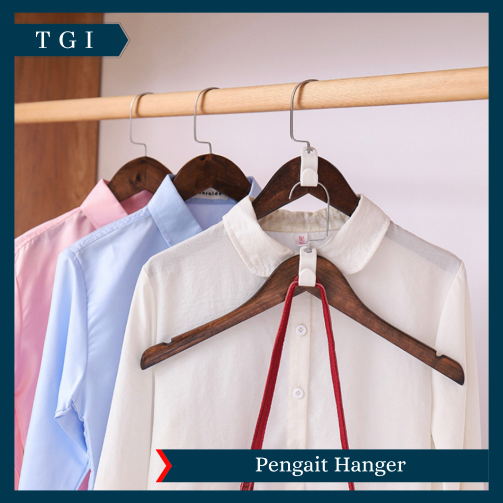 Jual TGI - PENGAIT HANGER TAMBAHAN GANTUNGAN BAJU LEMARI PAKAIAN ...
