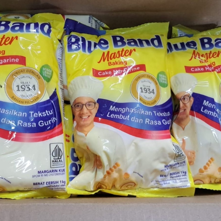 Jual Blueband Master Baking kemasan pabrik 1kg Cake Margarine Blue Band ...