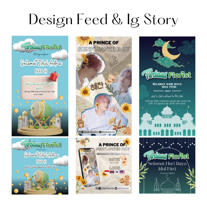 Jual Design Feeds dan igs for Personal/Bisnis (Kelola Sosmed) | Shopee ...