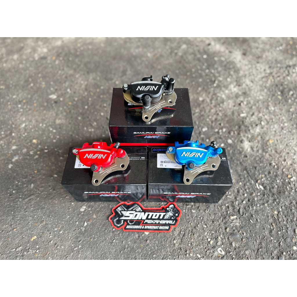 Jual KALIPER NISSIN SAMURAI BRAKE 2 PISTON JUPITER 260MM ORIGINAL | Shopee Indonesia