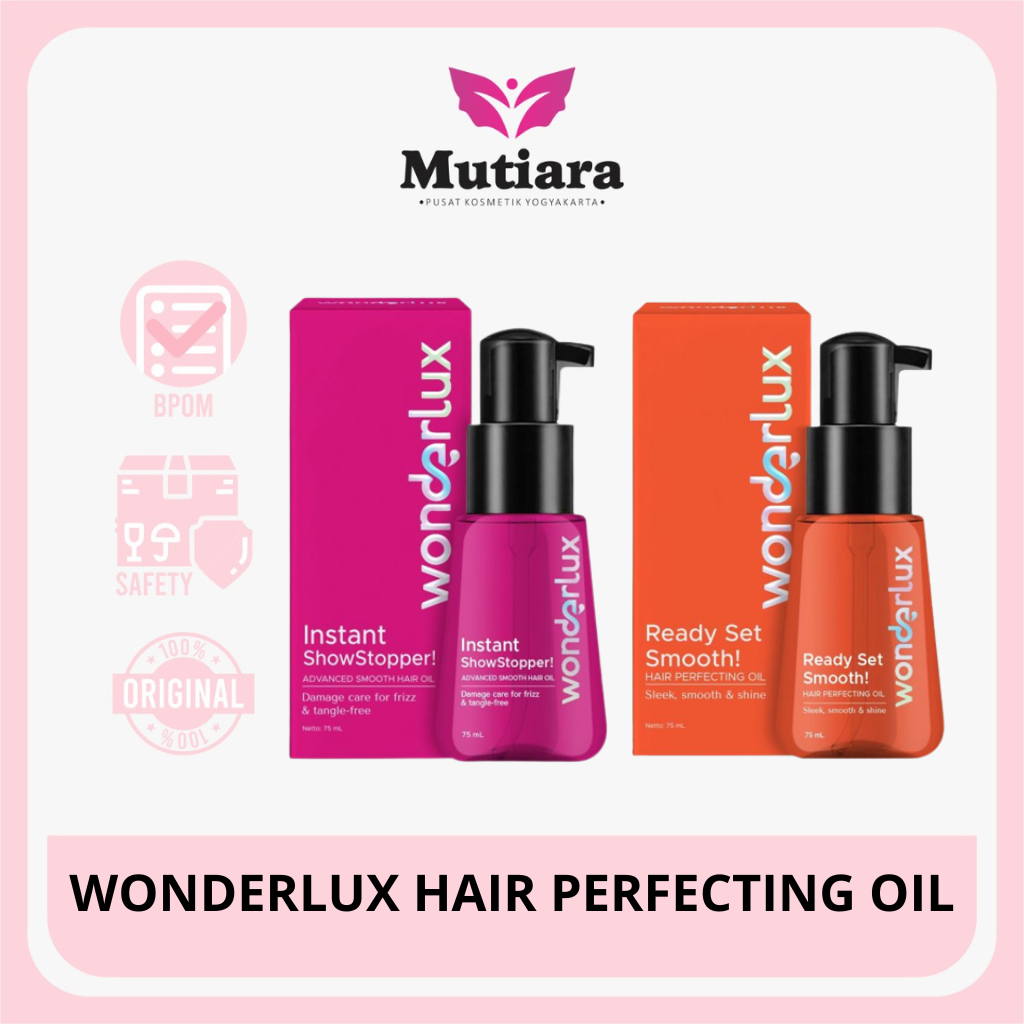 Jual WONDERLUX HAIR PERFECTING OIL 75ML | Shopee Indonesia