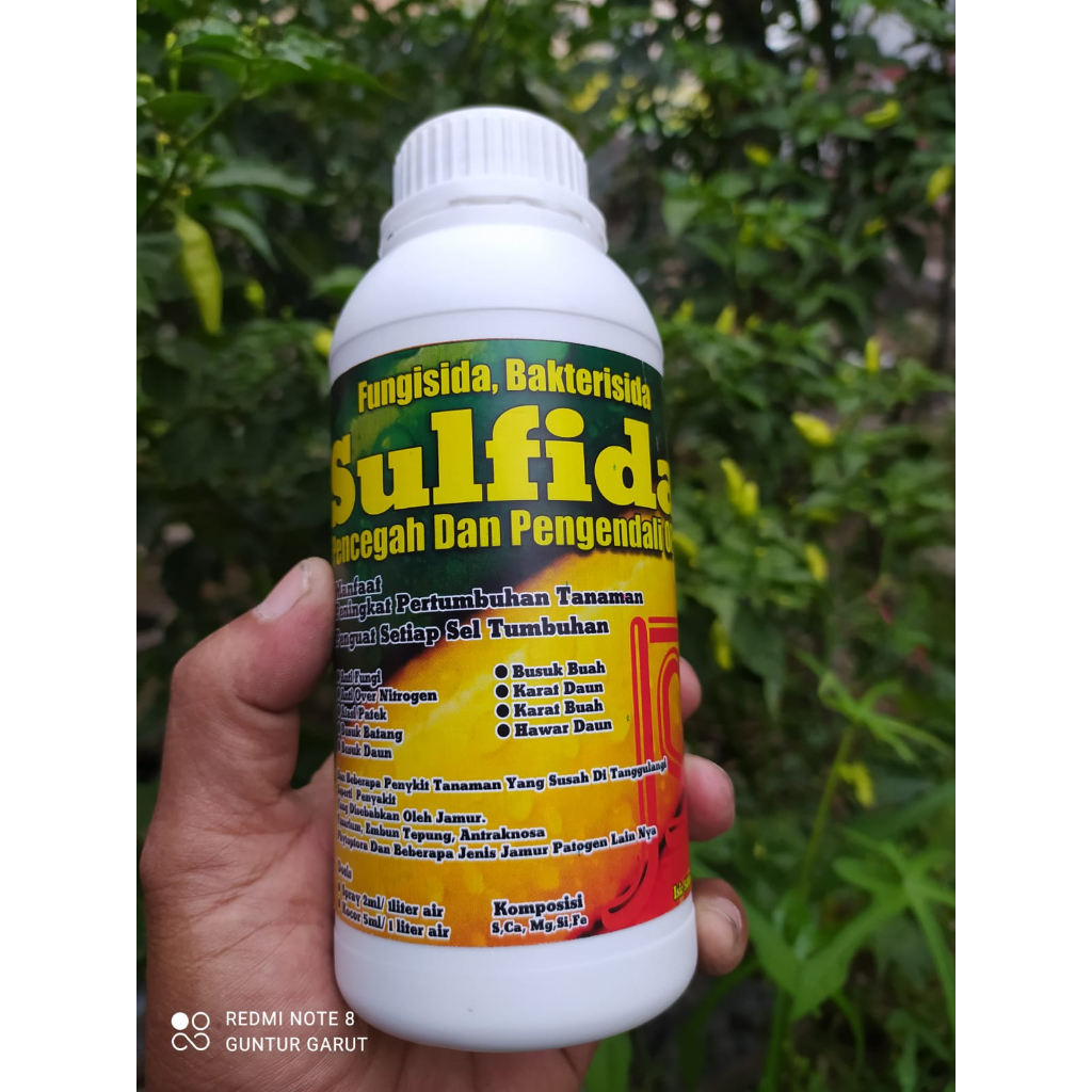 Jual SULFIDA 500 ml Cairan pencegah dan pengendali OPT | Shopee Indonesia