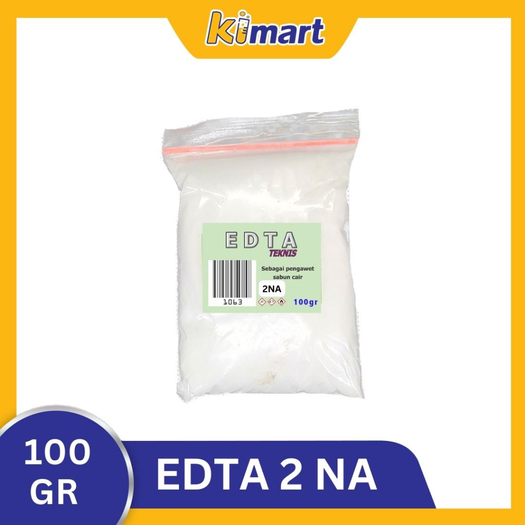 Jual EDTA Teknis 100GR EDTA 2Na EDTA 4NA Ethylenediaminetetraacetic ...