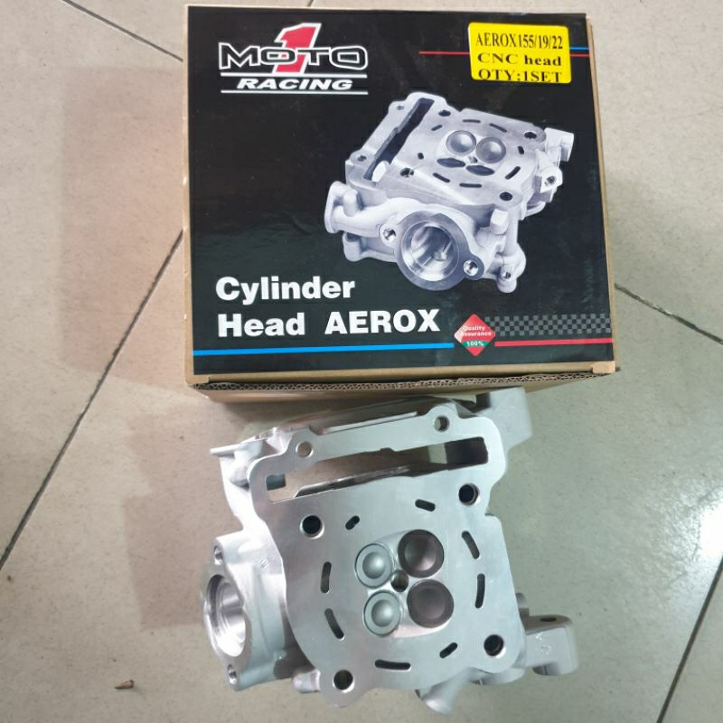 Jual Head Aerox / All New Nmax / Lexi 22 19 Moto 1 Racing Porting Cnc ...