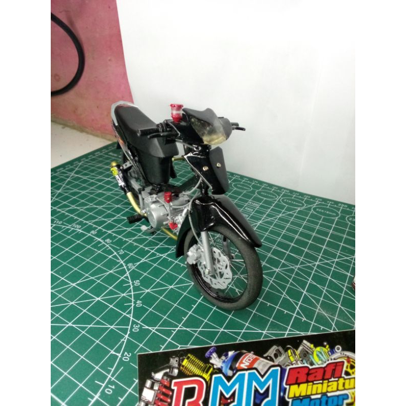 Jual miniatur motor Supra x trondol | Shopee Indonesia