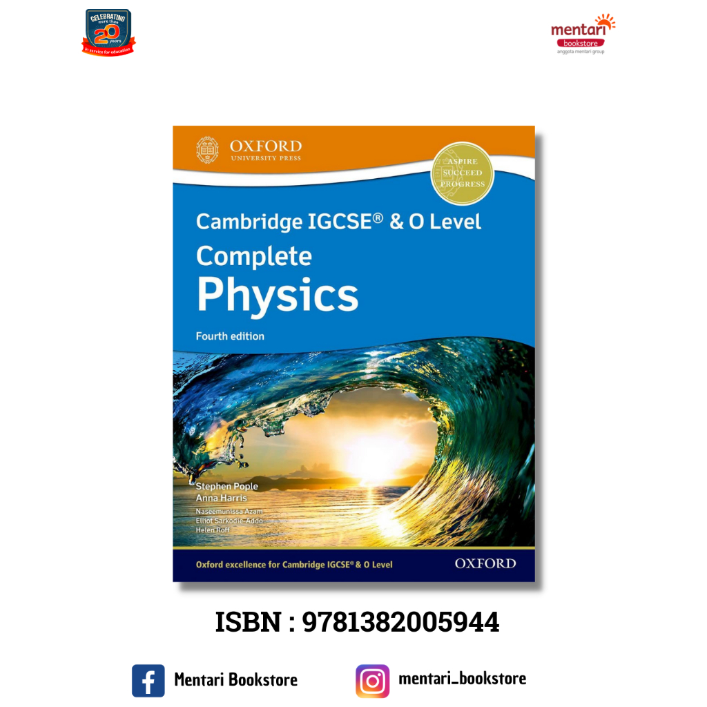 Jual Cambridge IGCSE & O Level Complete Physics Student Book(4th Edition)| Buku Fisika SMA ...