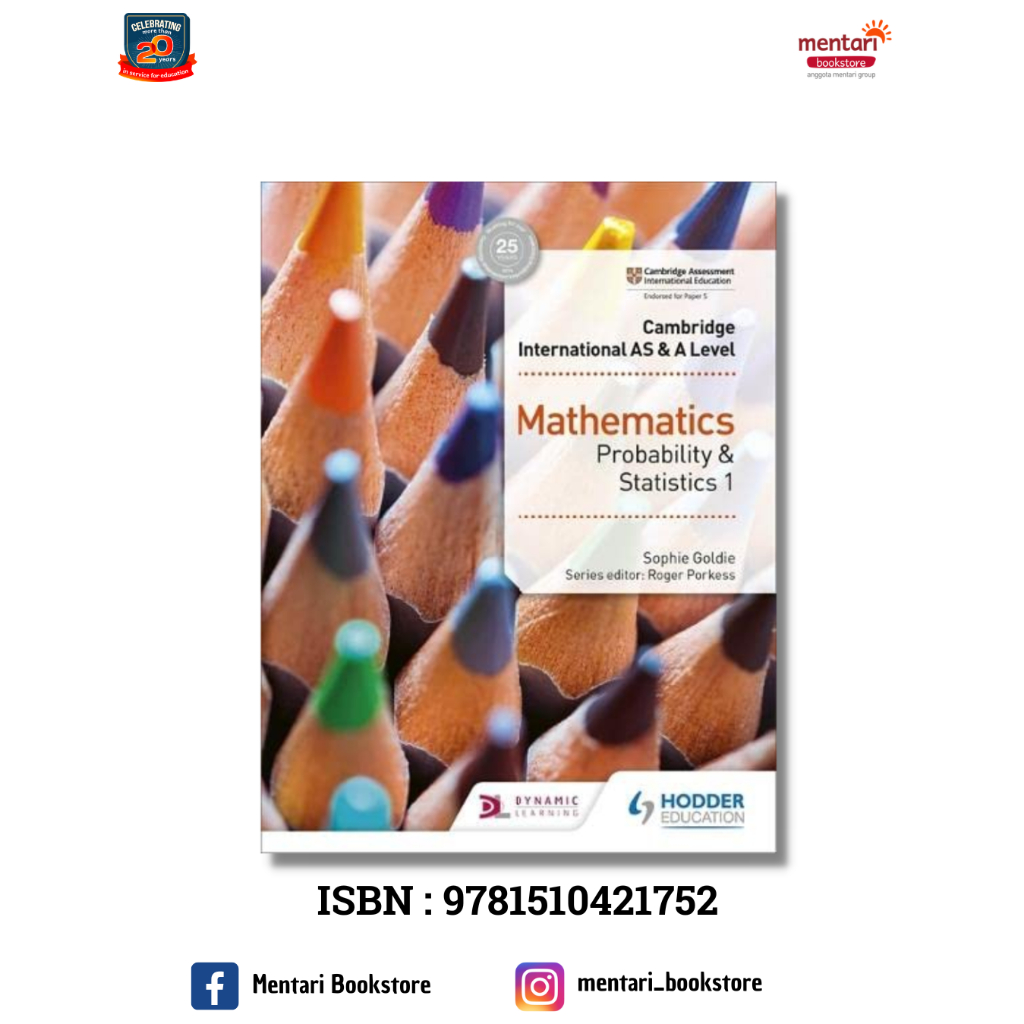 Jual Cambridge Int'l AS&A Lv Math - Statistics (2nd Ed) | Shopee Indonesia