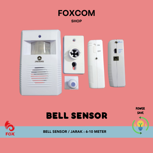 Jual BELL SENSOR MUSIK / BELL SENSOR GERAK / BELL OTOMATIS / BELL MURAH ...