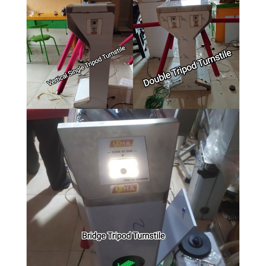 Jual Dstech- Sistem Tiket Real Tempat Wisata & Gym Center Plus Tripod 