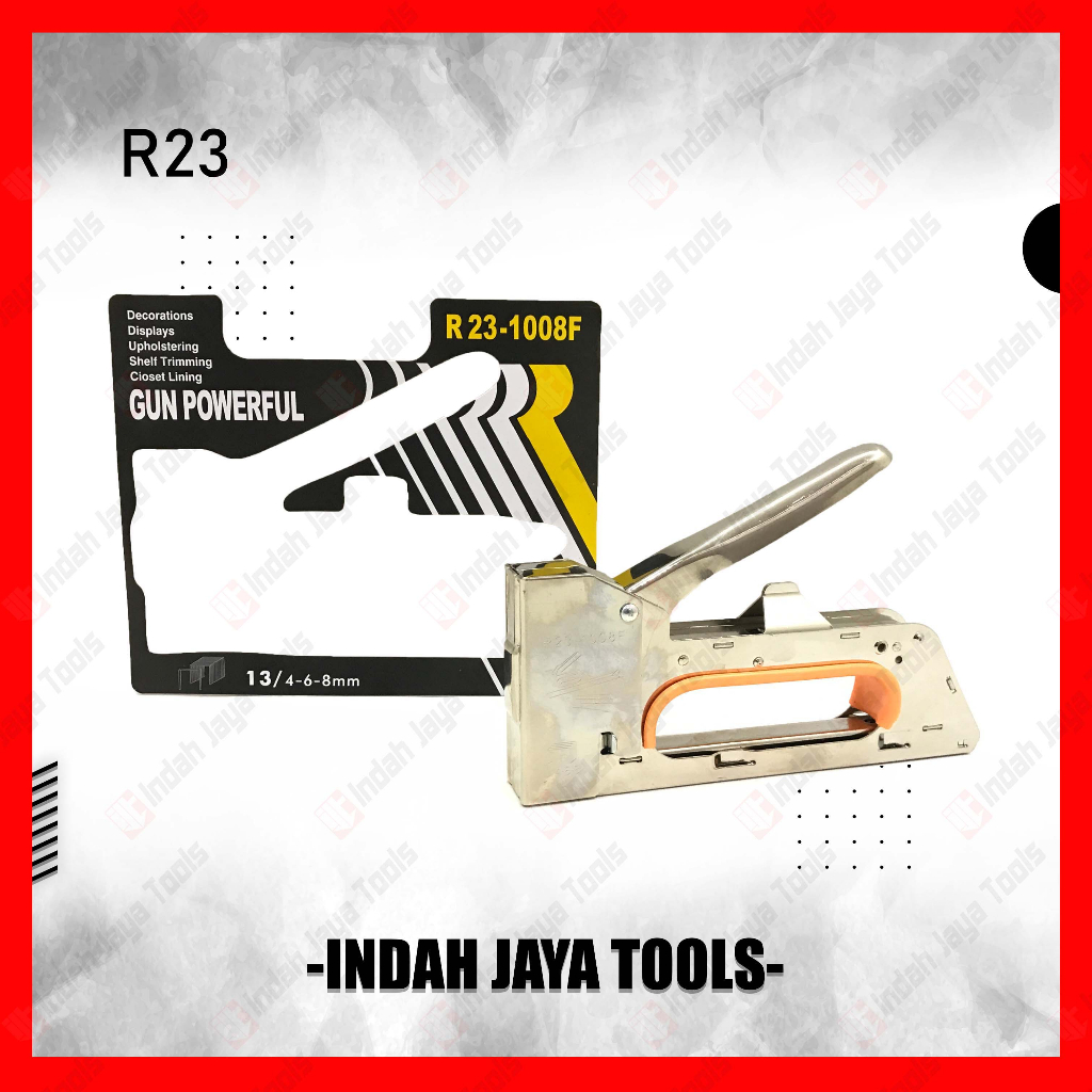 Jual R23-1008F Staples Gun Tacker - Staple Jok Tembak Hekter Sofa Jok ...