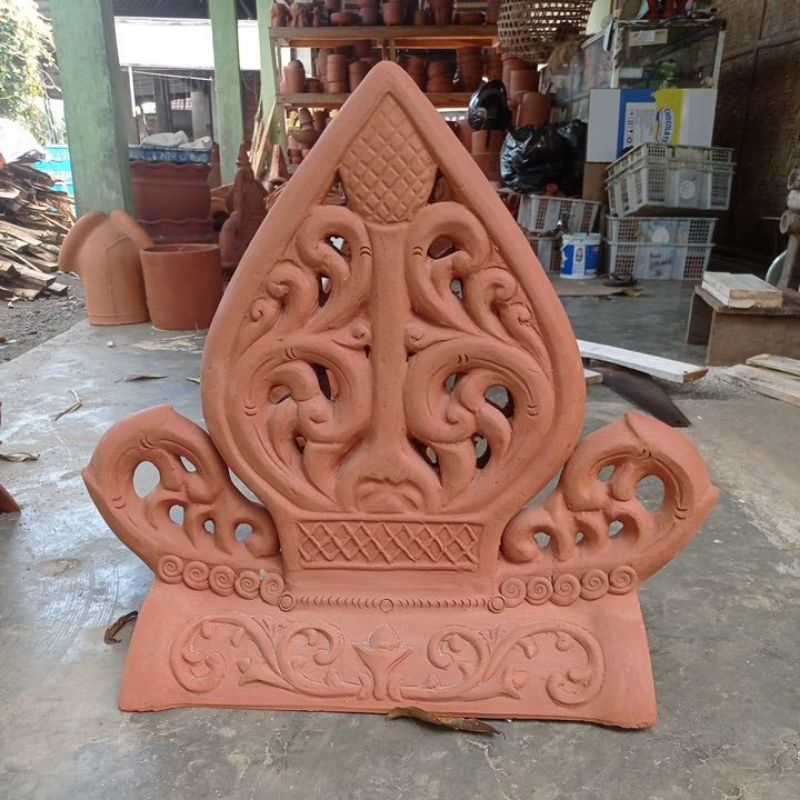 Jual wuwung mahkota /tengahan gunungan wayang (free packing kayu ...