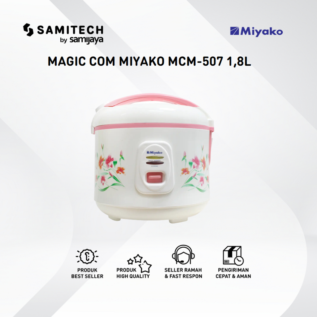 Jual MIYAKO MAGIC COM - RICE COOKER MCM-507 / MCM507 / MCM 507 ...