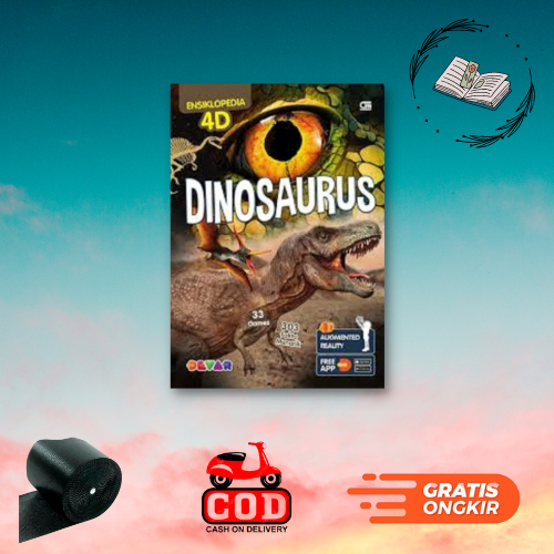 Jual GPU - Buku Ensiklopedia 4D Dinosaurus | Devar (Augmented Reality ...