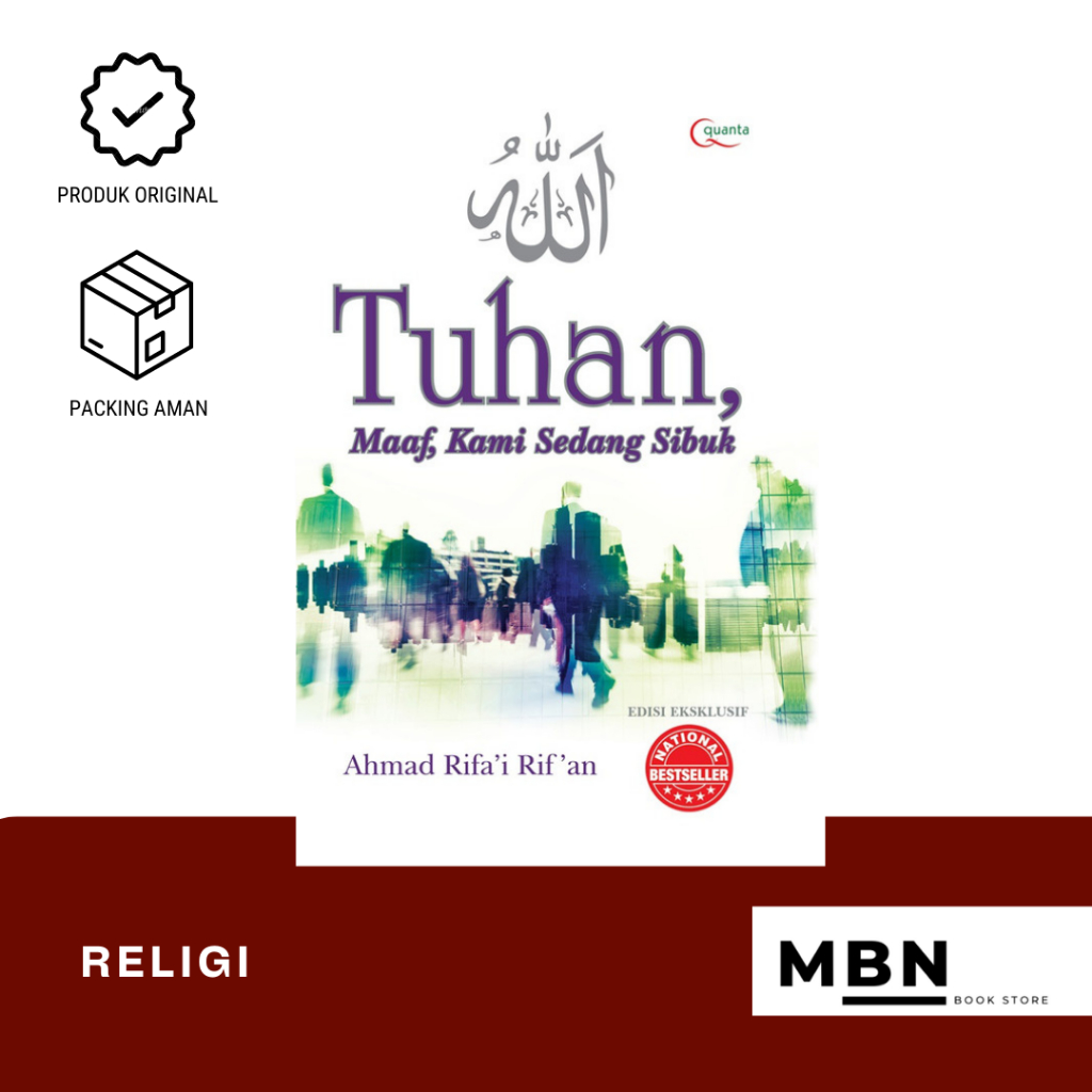 Jual TUHAN, MAAF, KAMI SEDANG SIBUK (EDISI EKSKLUSIF) HC ORI | Shopee ...