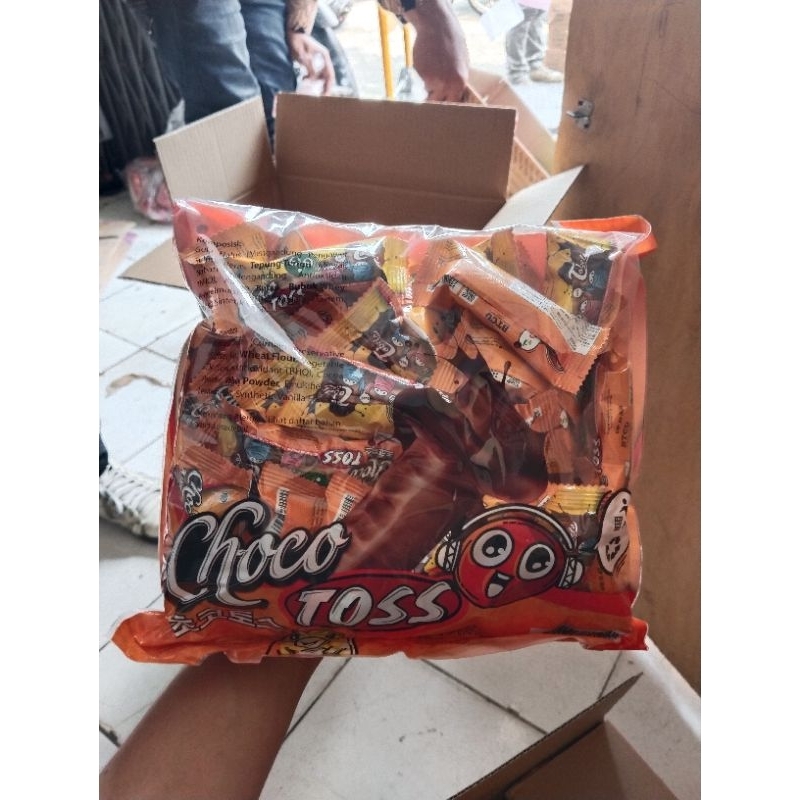 Jual Tobelo choco tos tobelo coklat enak snack coklat | Shopee Indonesia
