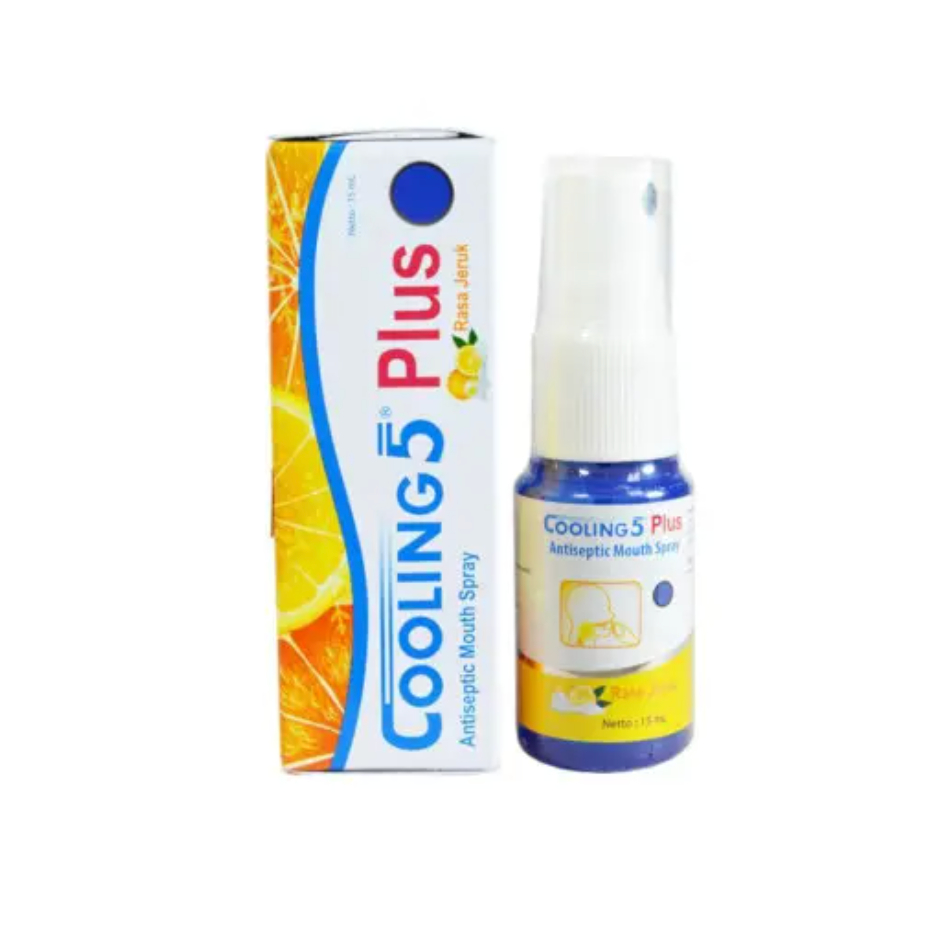 Jual Cooling 5 Plus Orange Obat Sakit Gigi | Sariawan | Radang Gusi ...