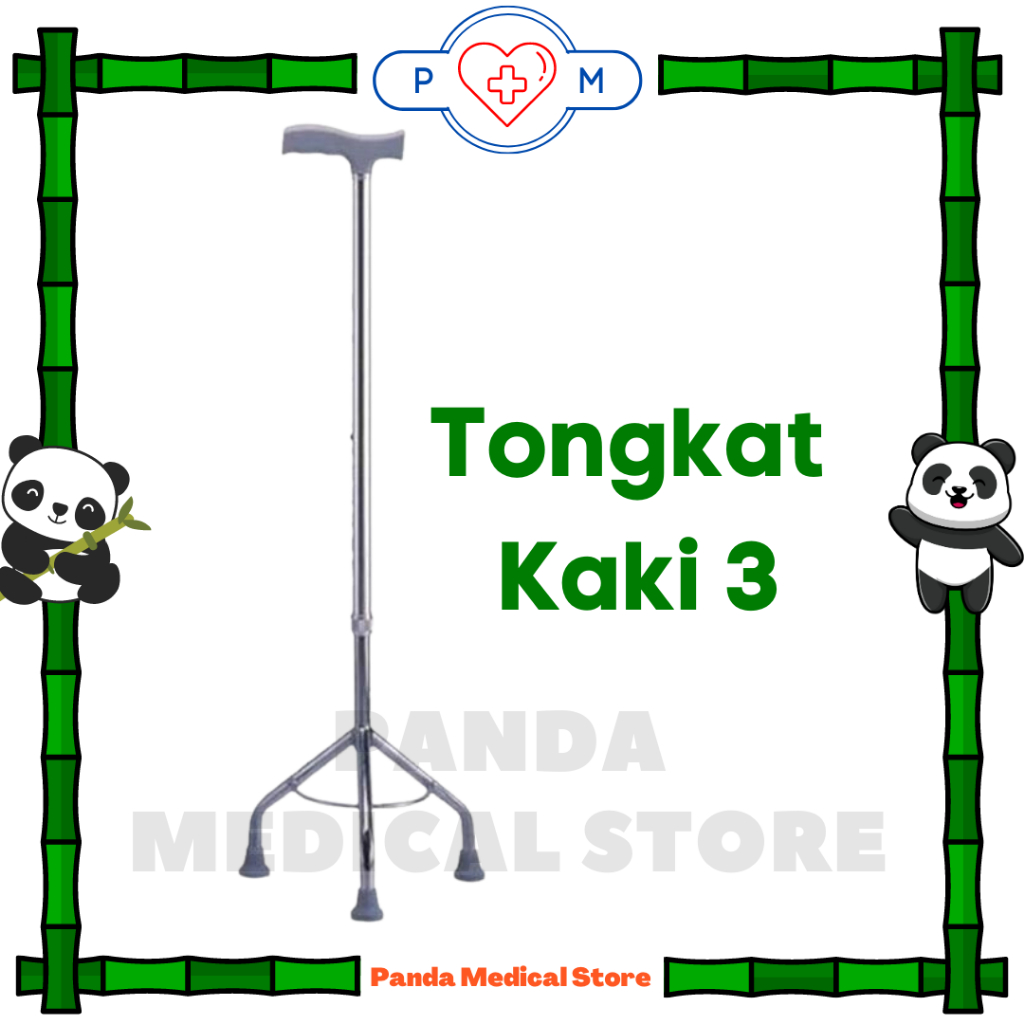 Jual Tongkat Kaki 3 (Tiga) | Shopee Indonesia