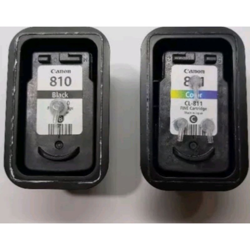 Jual tinta Canon 810 black/811 color infus langsung siap pake.. satu ...