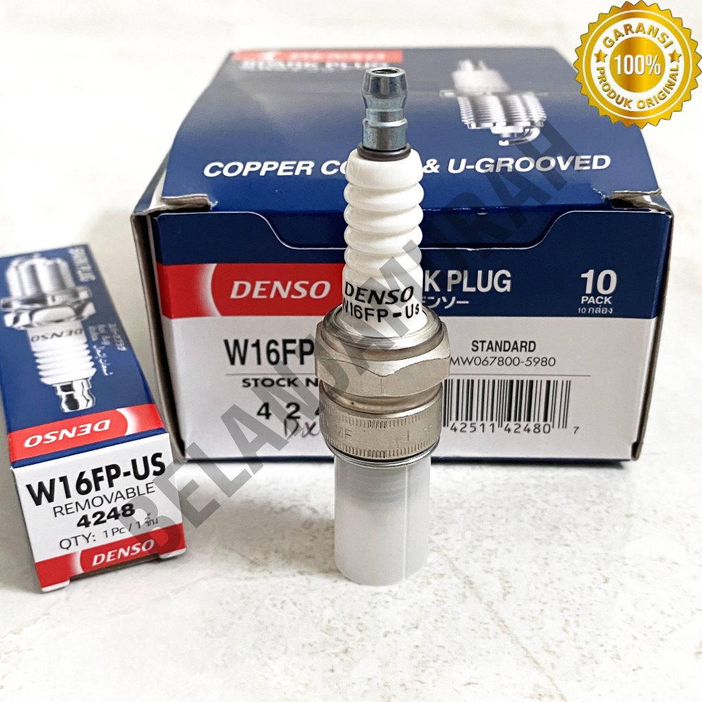 Jual Busi W16FP-US Carry ST20 , RX King 100% Denso Asli | Shopee Indonesia