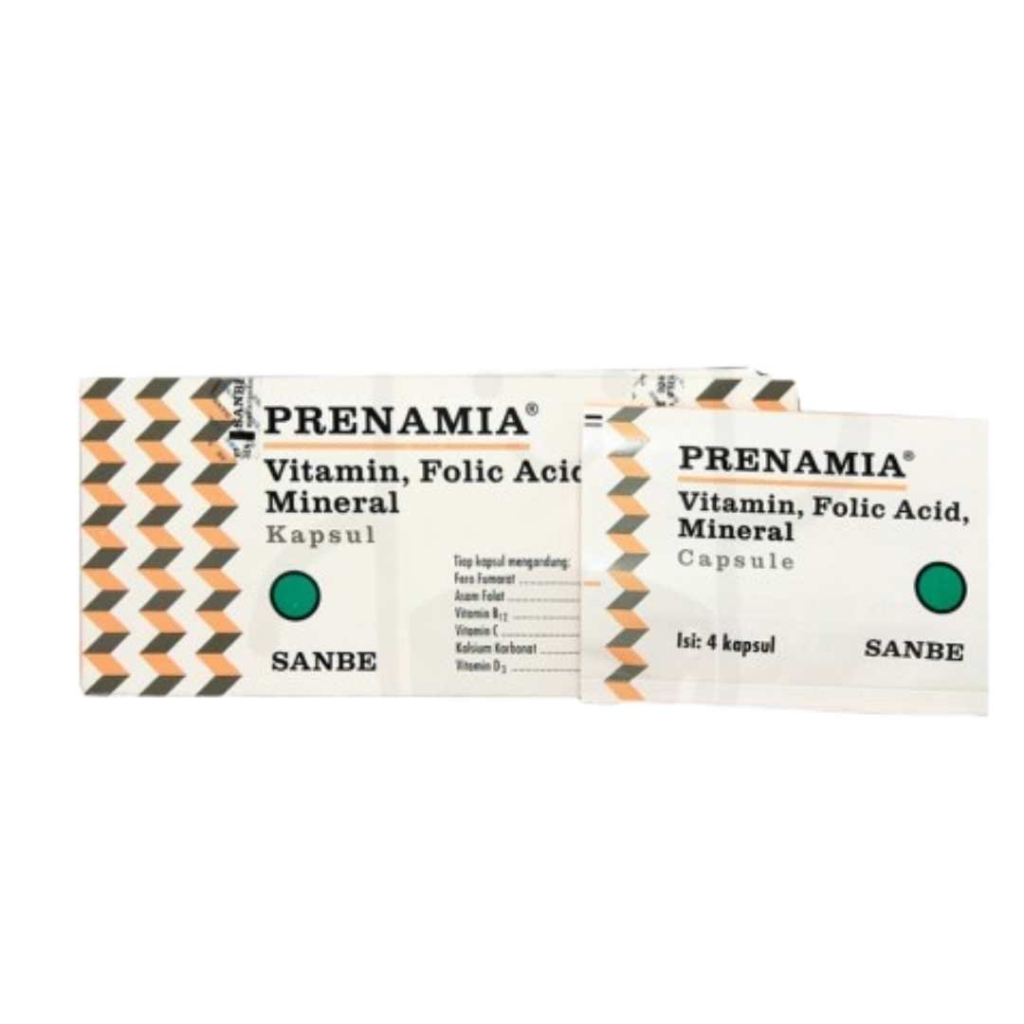 Jual PRENAMIA STRIP 4 KAPSUL | Shopee Indonesia
