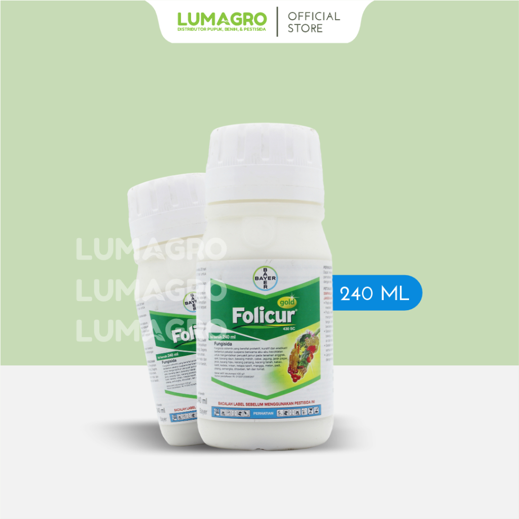 Jual Fungisida Folicur Gold 430SC 240ml Tebukonazol Obat Penyakit Layu ...
